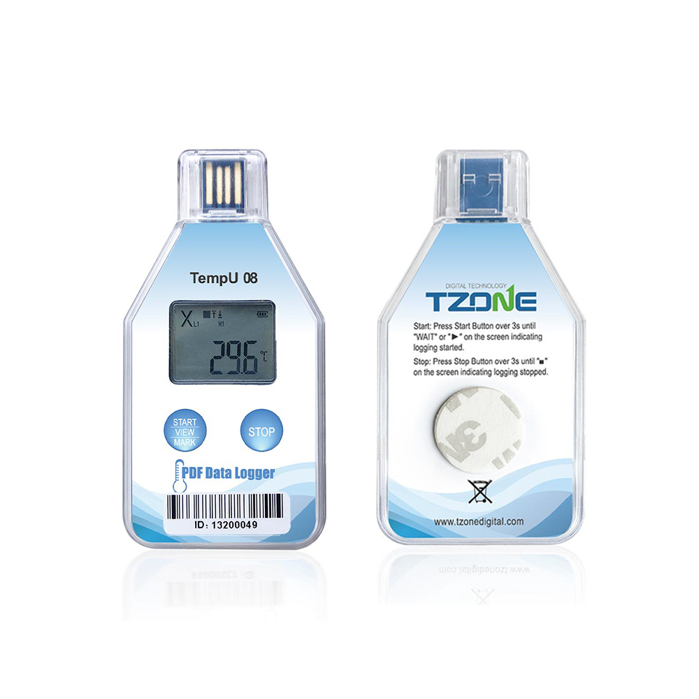 Tazone TempU08 Single Use Data Logger With Display - ARGUS
